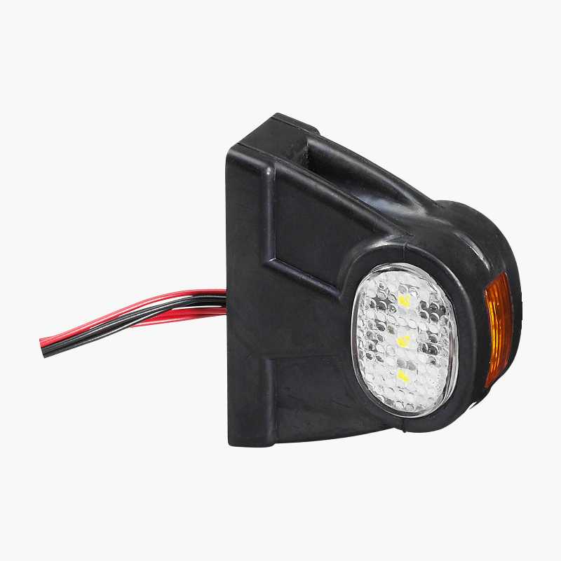 Sivu- ja äärimerkkivalot, LED, lyhyt - Biltema.fi