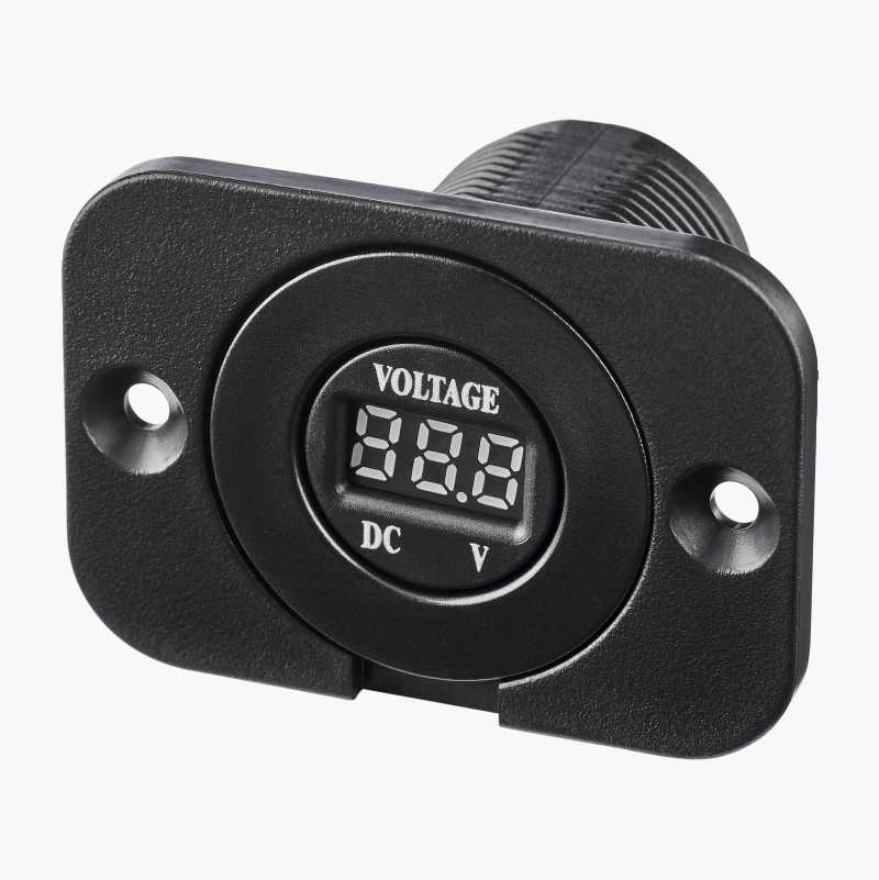 Voltmeter for installation - Biltema.dk