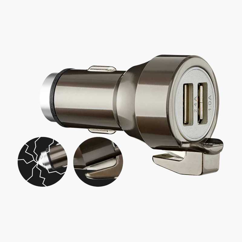 USB-lader, 12 V, med nødfunksjoner - Biltema.no