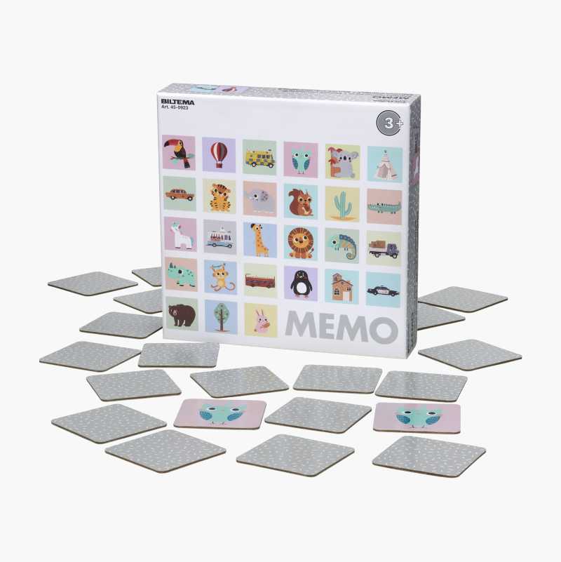Muistipeli, eri aiheita - Biltema.fi