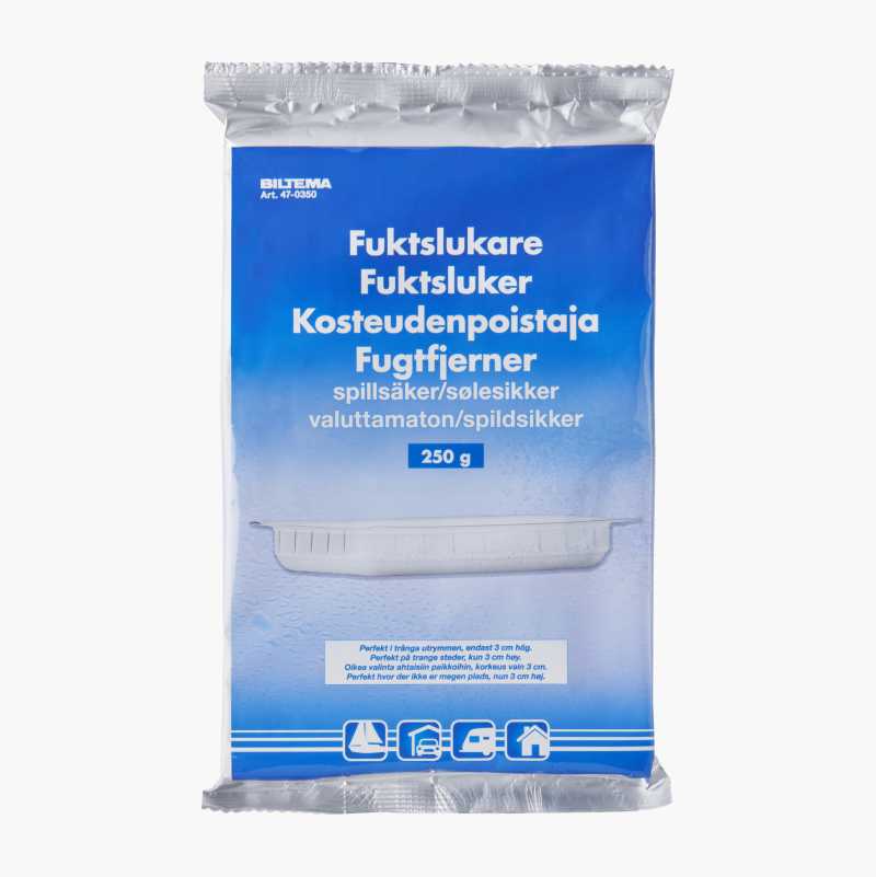 Fugtfjerner spildsikker - Biltema.dk