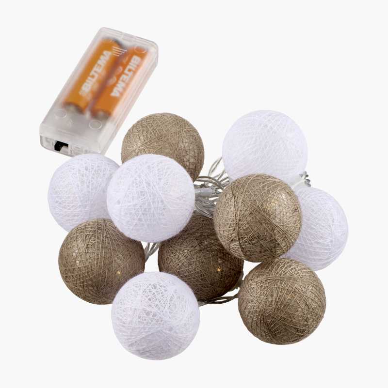 Ljusslinga LED, 10 lampor - Biltema.se