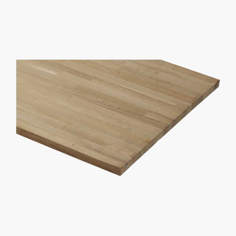 Hyllplan ek, 120 x 40 cm - Biltema.se