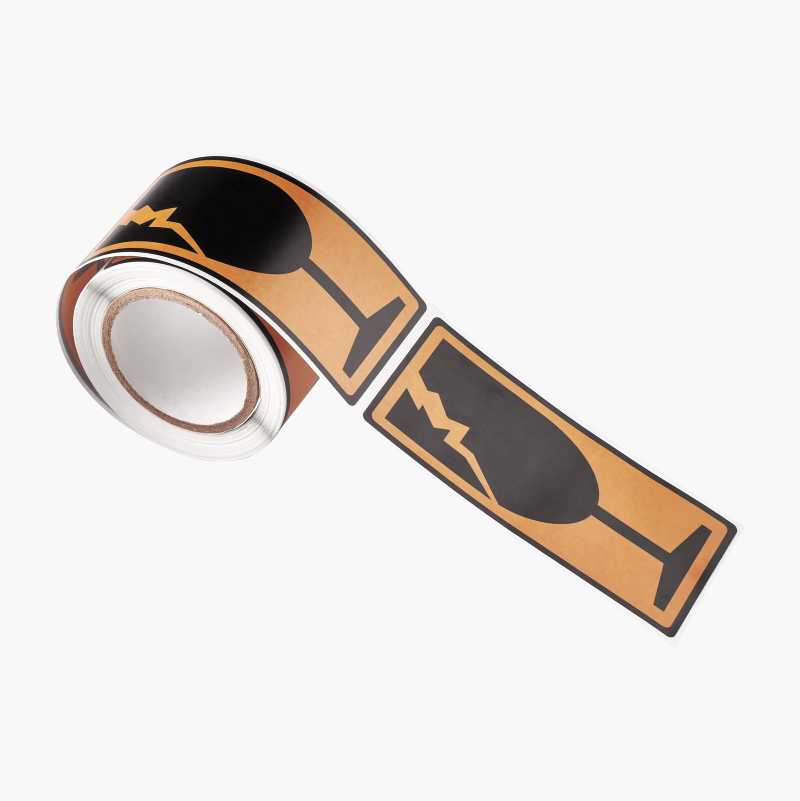 Fragile stickers, 100-pack - Biltema.se