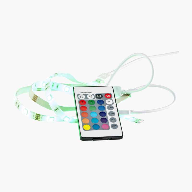 LED-list, 3 st RGB - Biltema.se