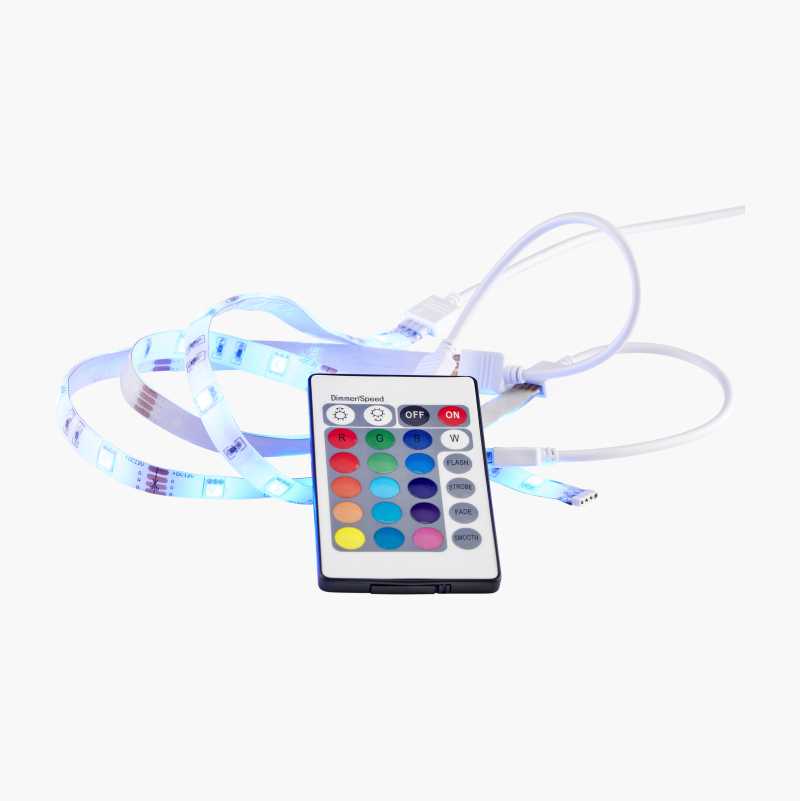 LED-list, 3 st RGB - Biltema.se