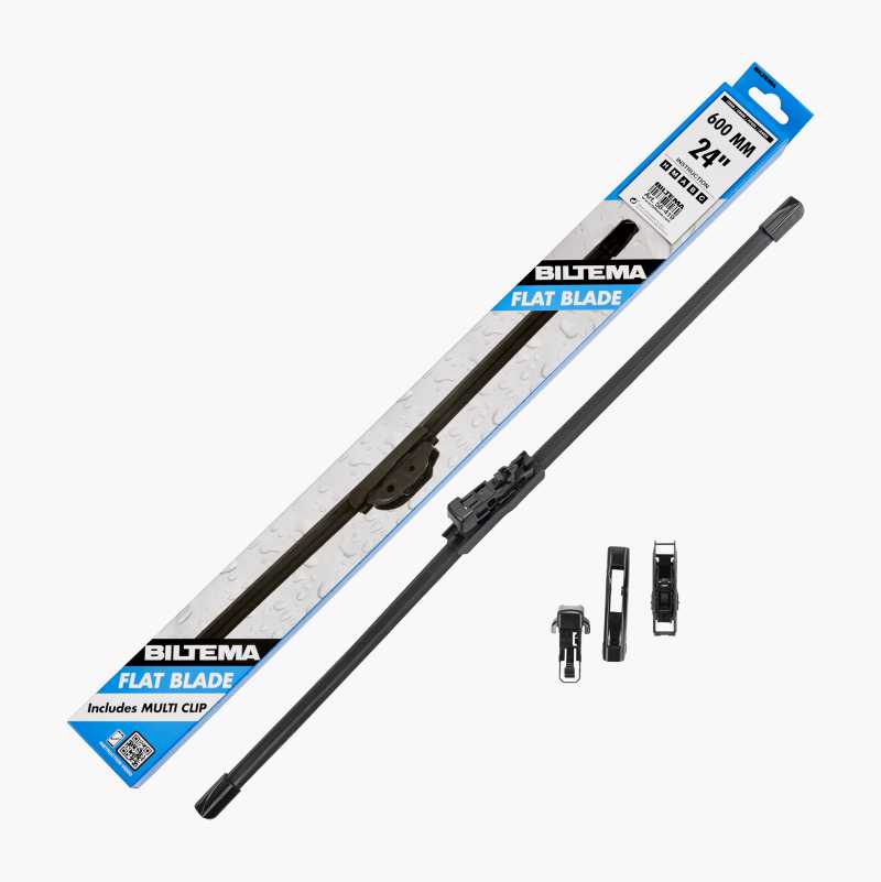 Viskerblad Flatblade 600 mm (24"), 1 st. - Biltema.dk
