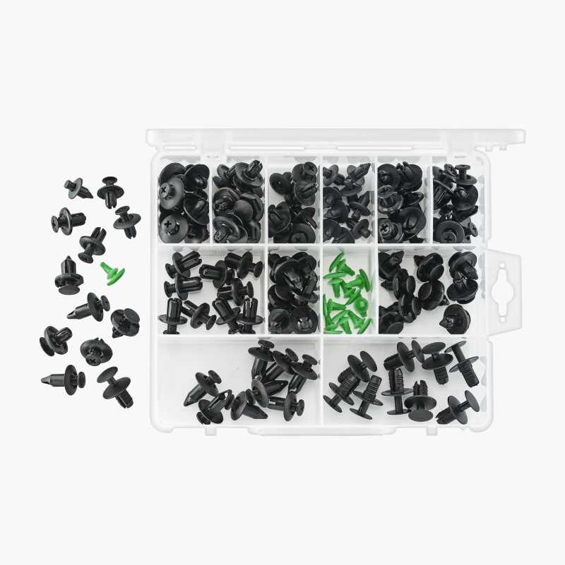 Trim clips for Mitsubishi, 120 parts - Biltema.se
