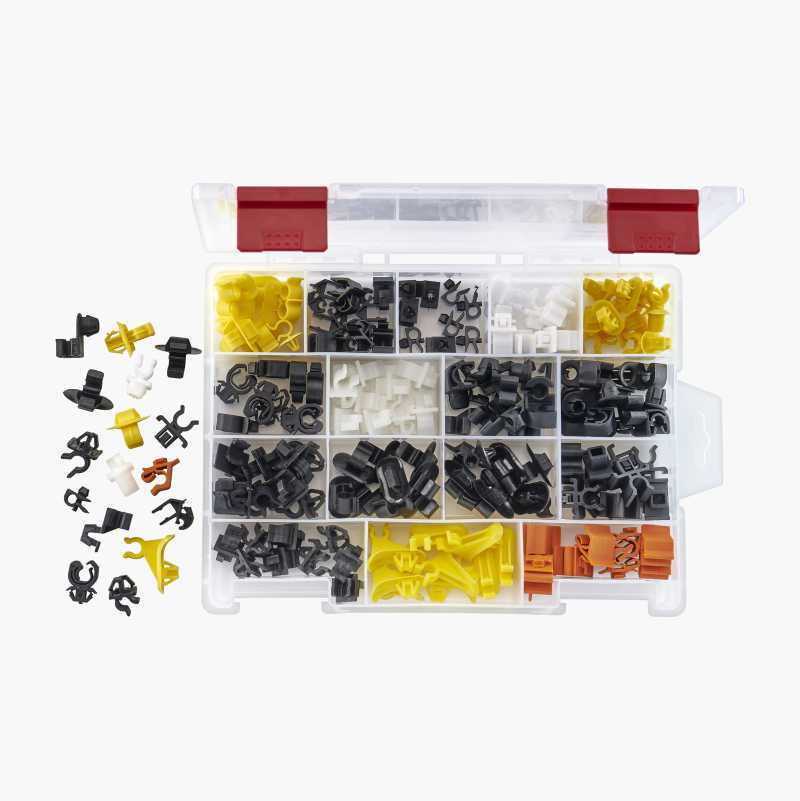 Interior trim clips, universal, 160-pack - Biltema.se