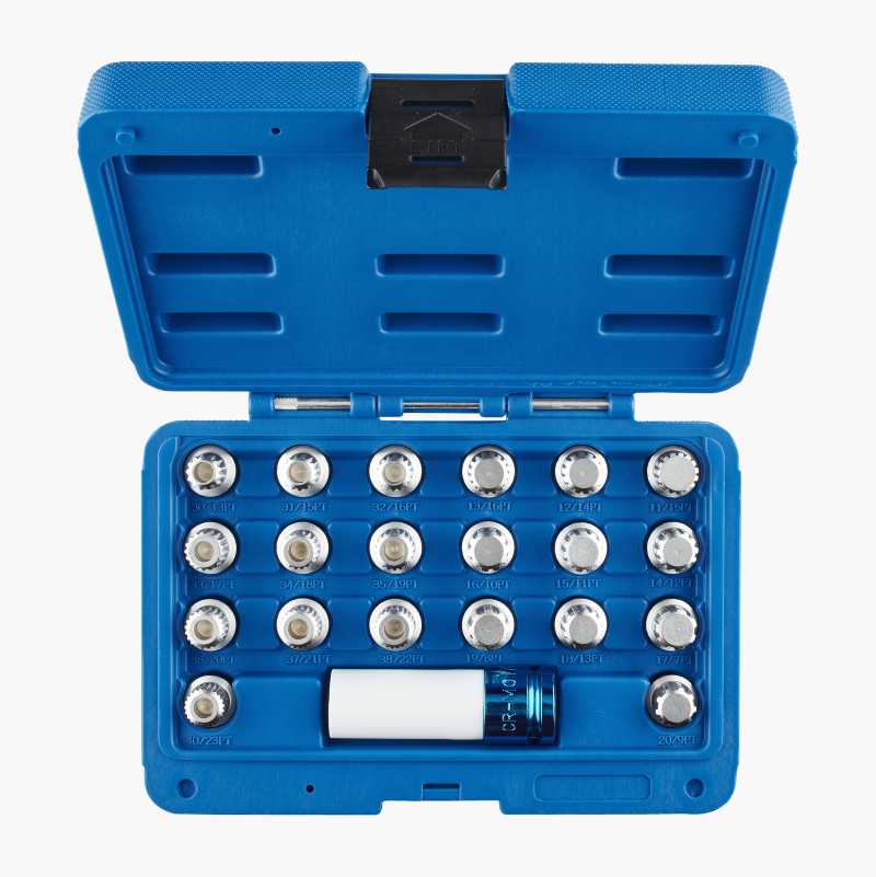 Rim lock key set for BMW models before 2012, 21 parts - Biltema.no