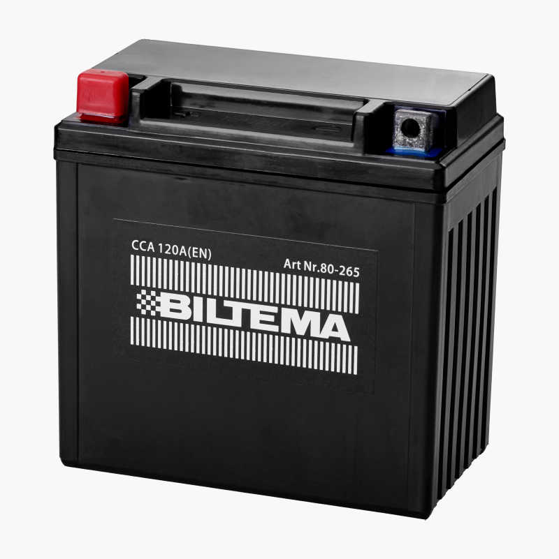 MC-batteri SMF, 12 V, 9 Ah, 137 x 75 x 138 mm - Biltema.se