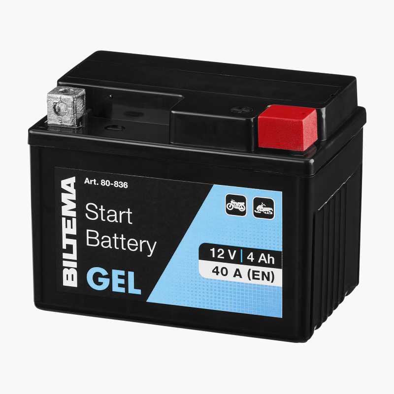 MP-akku geeli, 12 V, 4 Ah, 114 x 71 x 86 mm - Biltema.fi