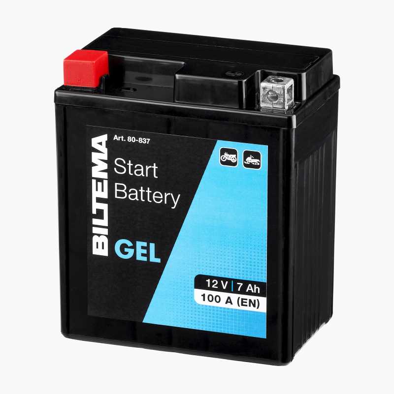 MP-akku geeli, 12 V, 7 Ah, 114 x 71 x 130 mm - Biltema.fi