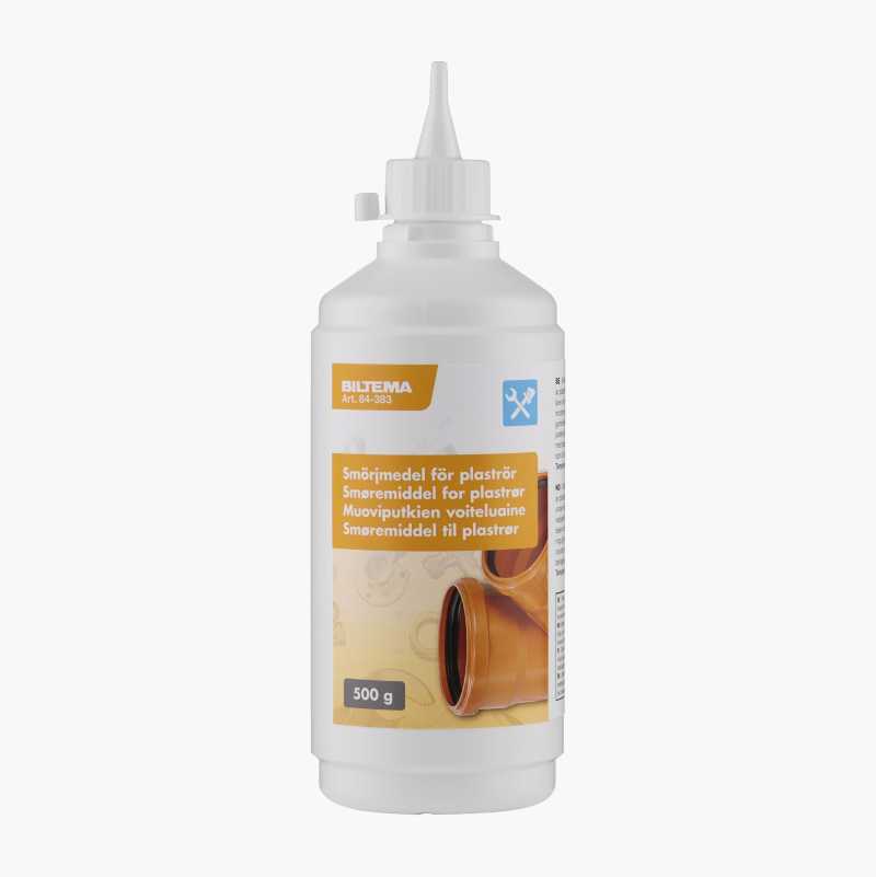 Plastic pipe lubricant, 500 g - Biltema.no