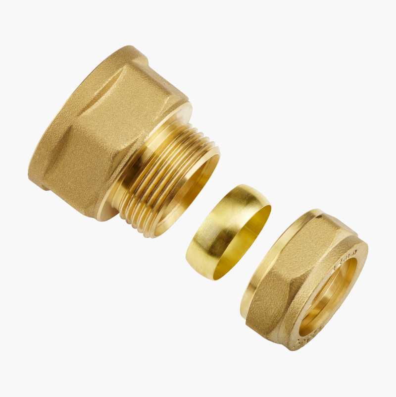 Puserrusliitin, suora, 22 x 1" sisäpuolinen - Biltema.fi