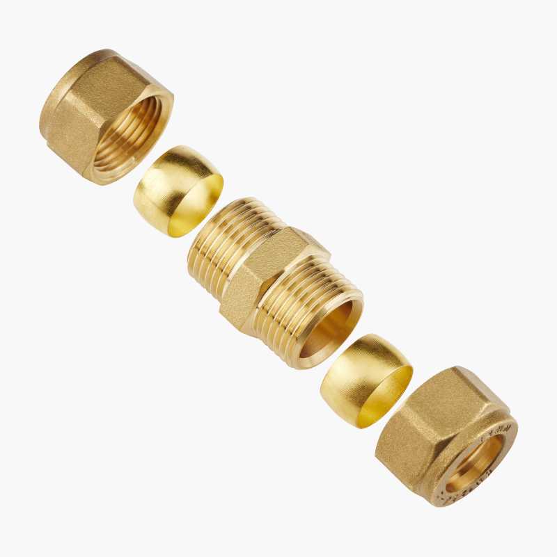 Klemringkobling, rett, 15 x 15 mm - Biltema.no