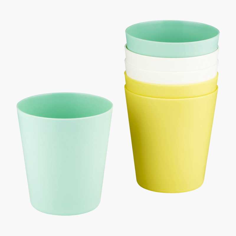 Plastic cups, 6-pack - Biltema.se