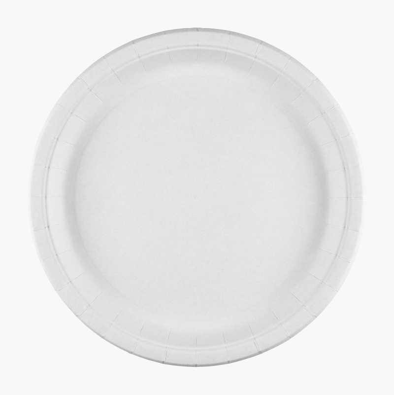 Paper plate, 27 cm, 20-pack - Biltema.se