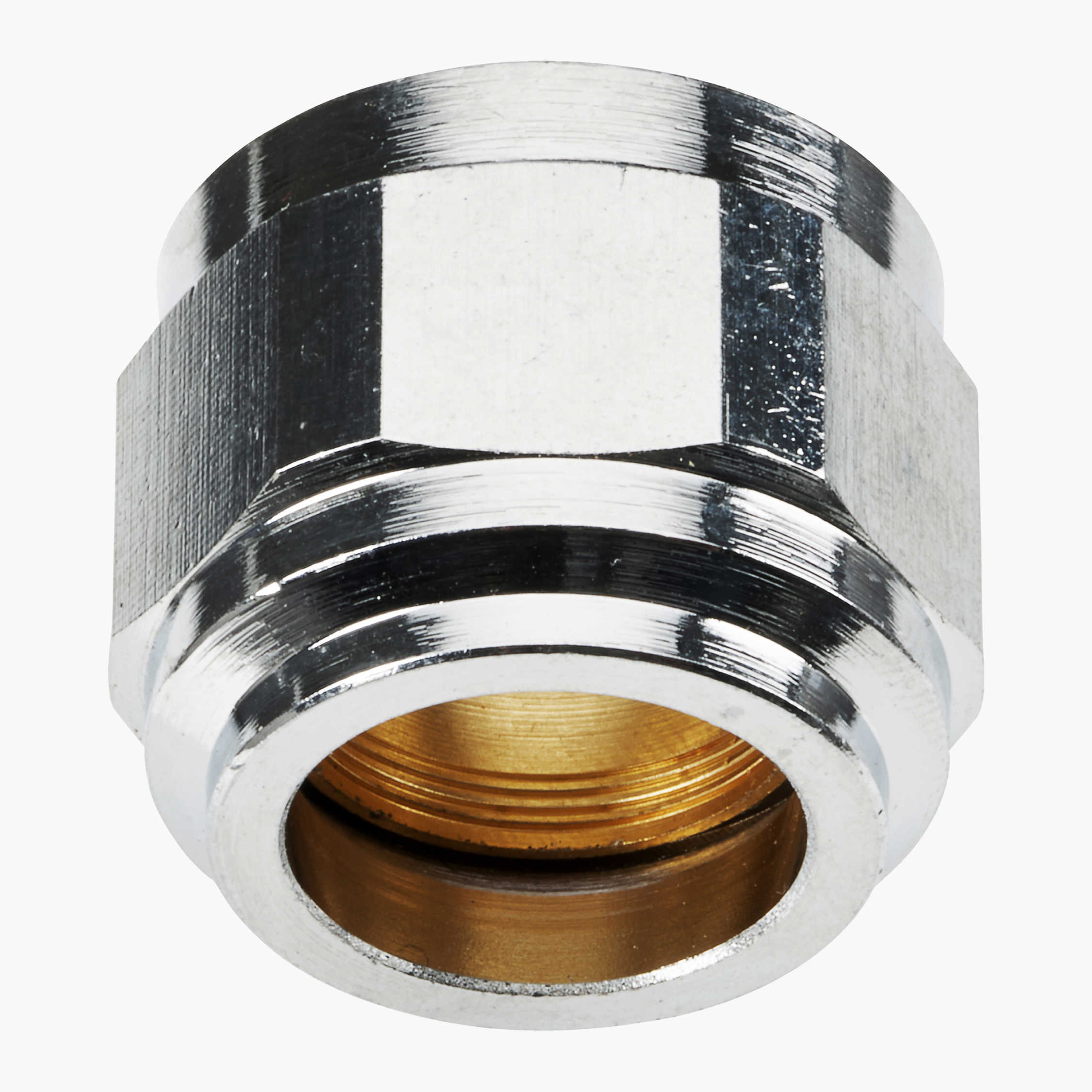 Compression coupling 1/2" (R15) x 15 mm, 2 st. - Biltema.se