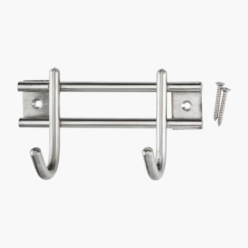 Kles- og hatteknagg, 2 knagger - Biltema.no