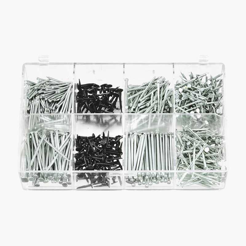 Spik- och nubbsats, 750 st. - Biltema.fi