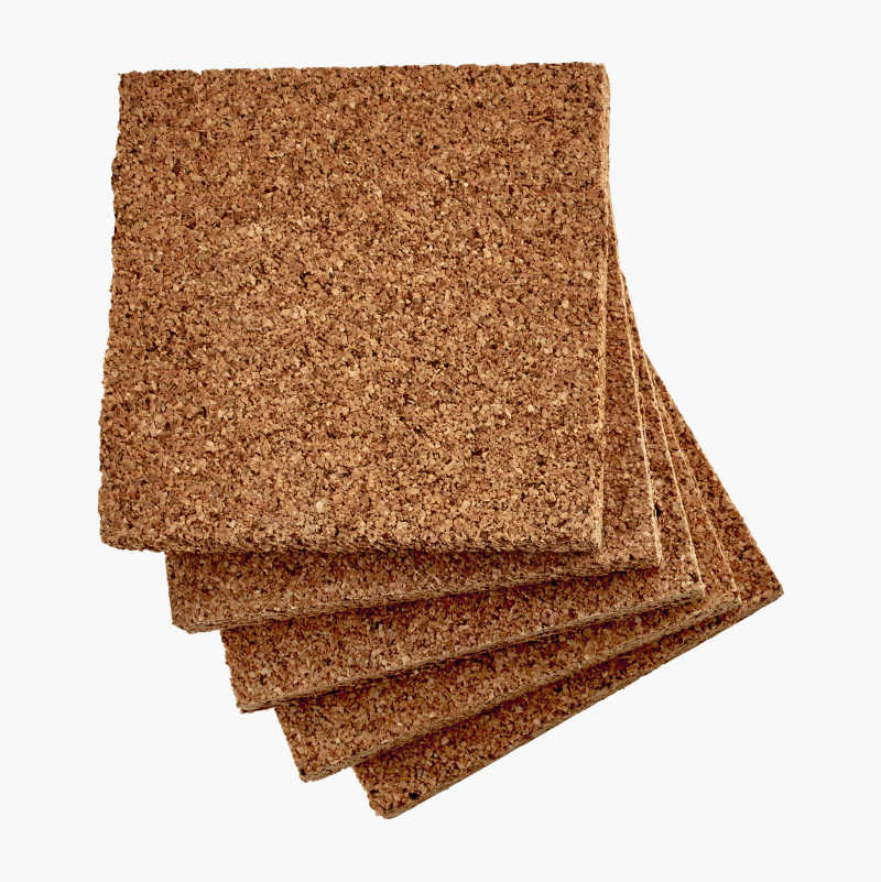 Cork Spacers, 70 x 70 x 10 mm, 25-pack - Biltema.dk