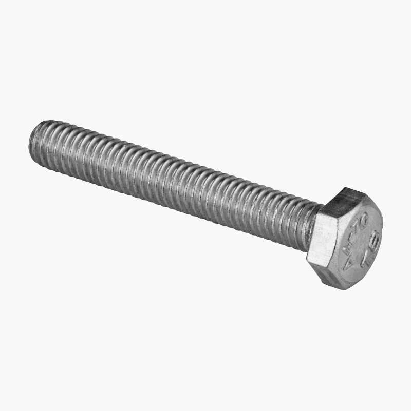 Hexagonal screw, stainless steel A4 - Biltema.dk