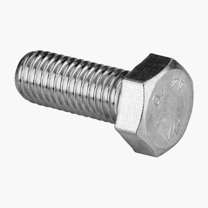 Hexagonal screw, stainless steel A4 - Biltema.dk