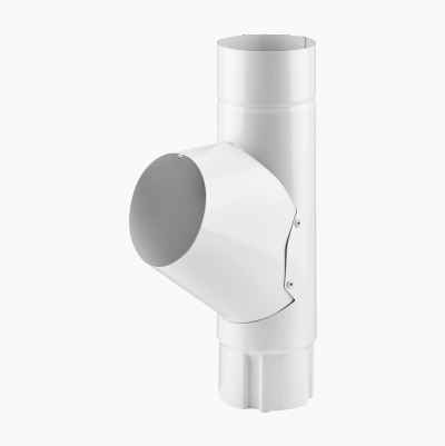 Tagrender og nedløbsrør, hvid - Biltema.dk