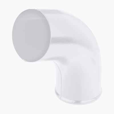 Tagrender og nedløbsrør, hvid - Biltema.dk